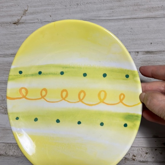 Pottery Barn | Dining | Pottery Barn Easter Egg Oval Plate Set 4 Plates ...